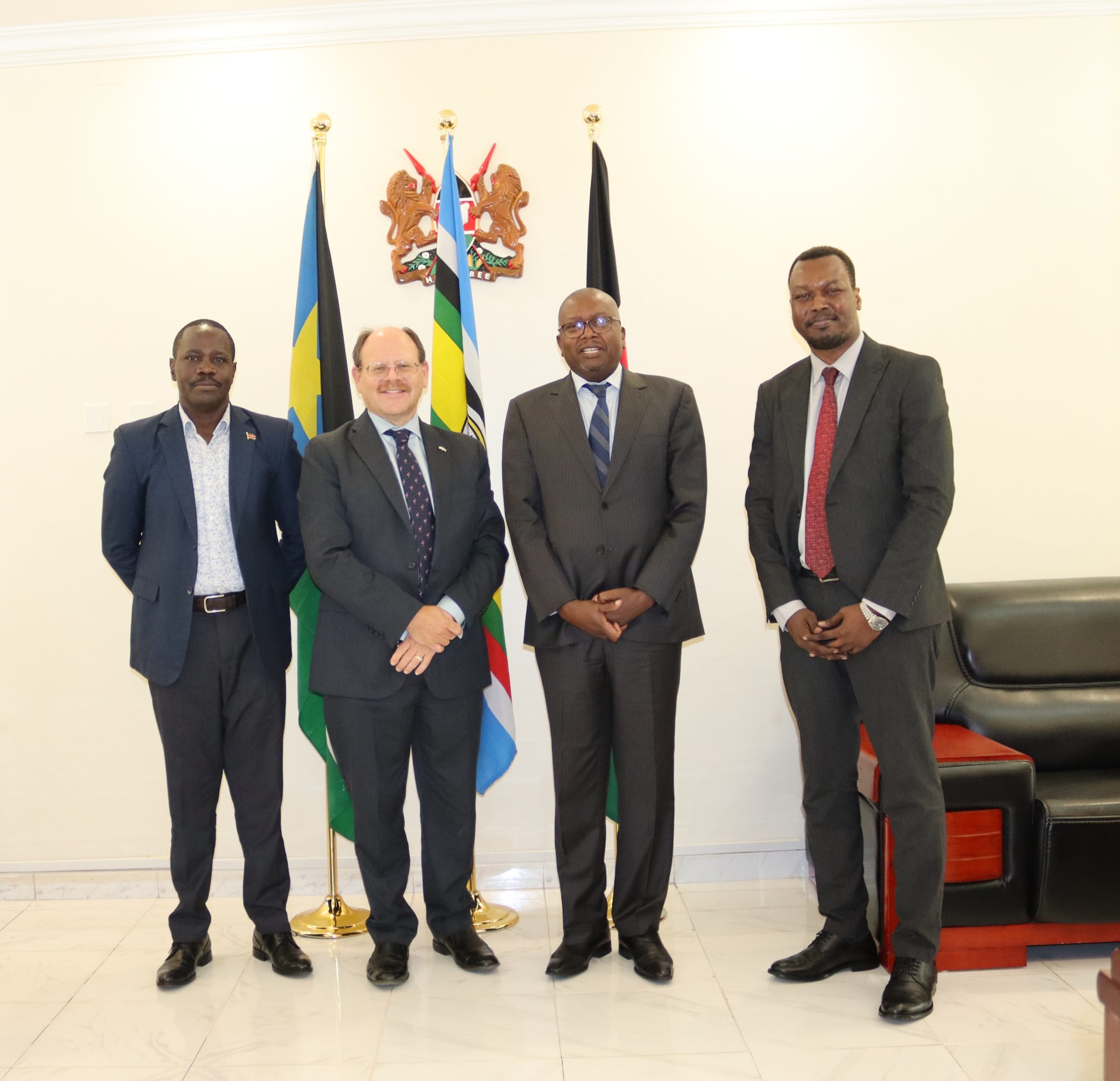COURTESY CALL BY BRITISH AMBASSADOR - Embassy of Kenya in Juba